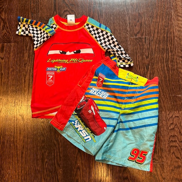 Disney | Swim | Disney Cars Boys Swim Set | Poshmark